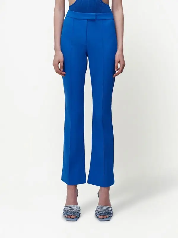 Simkhai Carmine Flared Trousers - Blue