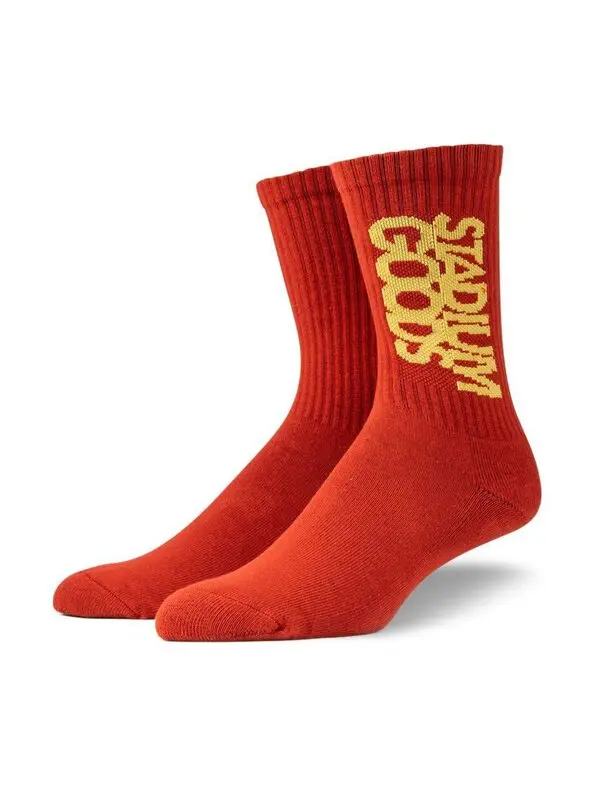 STADIUM GOODS Crew Socks - Red