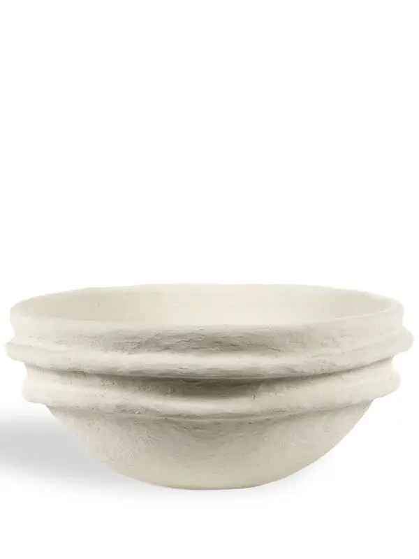 SERAX Earth Papier Mâché Bowl - White