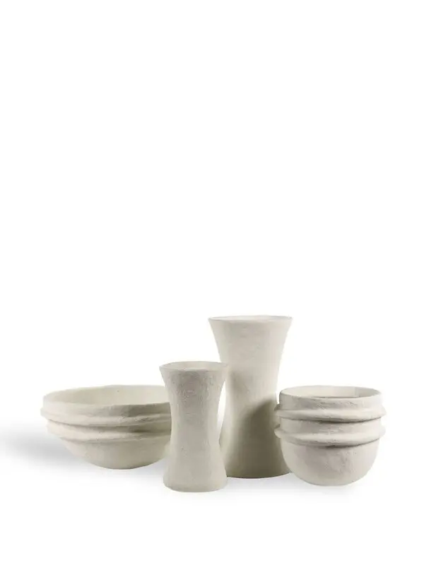 SERAX Earth Papier Mâché Bowl - White