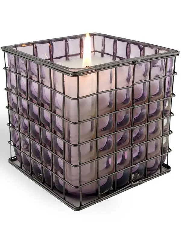 VANESSA MITRANI Grid Scented Candle - Purple