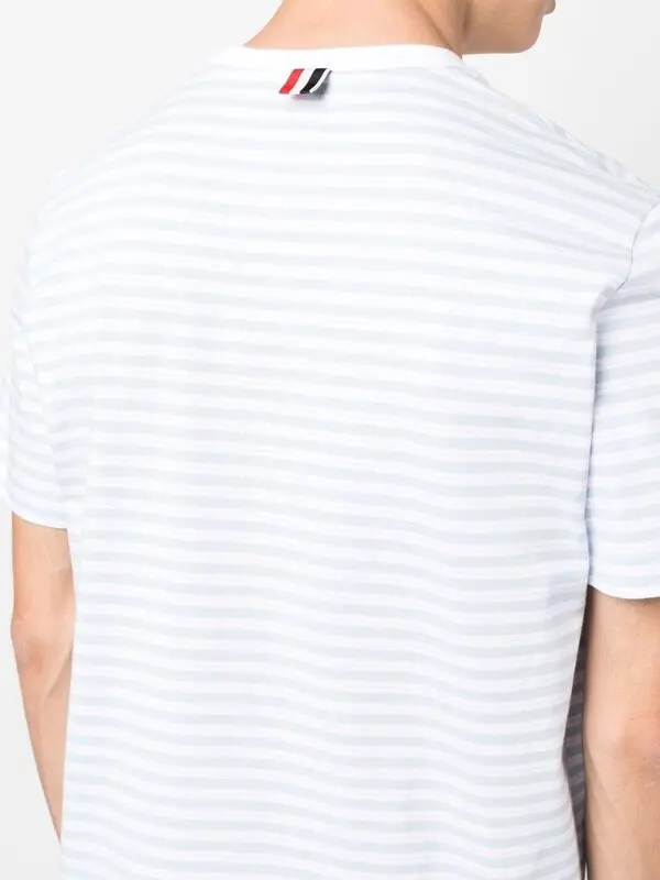 Thom Browne Stripe-print Cotton Shirt