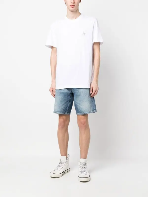 GOLDEN GOOSE Star-patch T-shirt - White