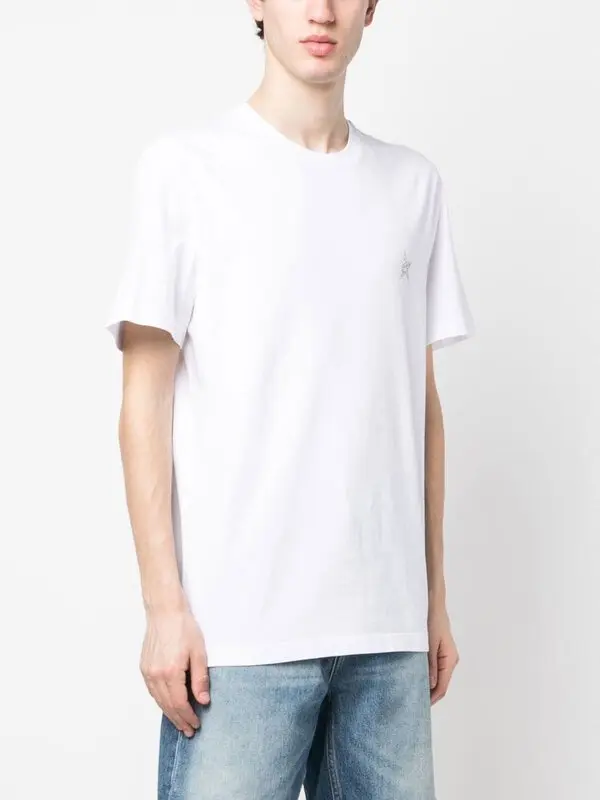 GOLDEN GOOSE Star-patch T-shirt - White