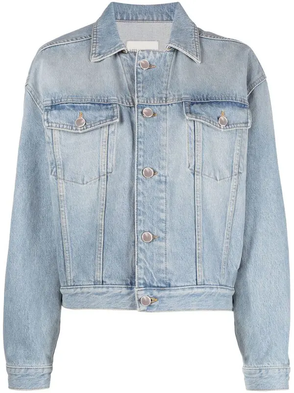 Loulou De Saison Long-sleeved Denim Jacket - Blue