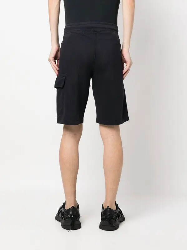 C.P. COMPANY Lens Detail Cargo Shorts - Blue