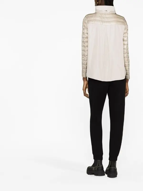 Herno Padded Zip-fastening Jacket - Neutrals