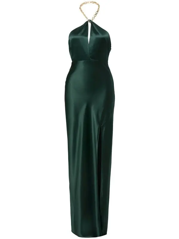 chinese dress ladies Taleah Cut Out Maxi Dress Green| Beginning Boutique US 6 main image 1