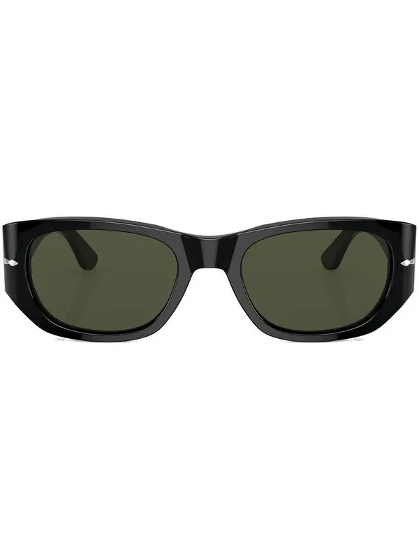 Persol Rectangle Frame Sunglasses - Black