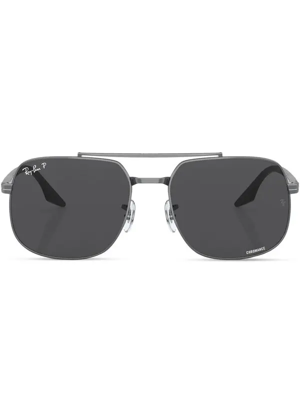 Ray-ban Square Frame Sunglasses - Grey