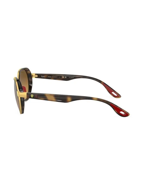 Ray-ban Geometric-frame Sunglasses - Gold