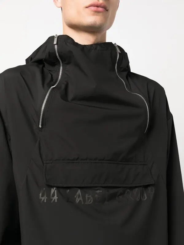 44 LABEL GROUP Logo-print Hooded Jacket