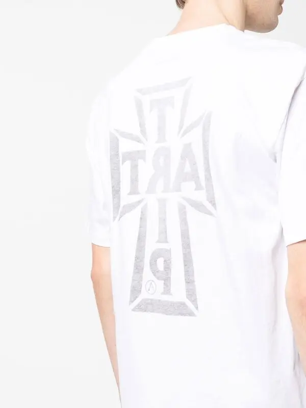 Aries Art Trip Logo-print T-shirt