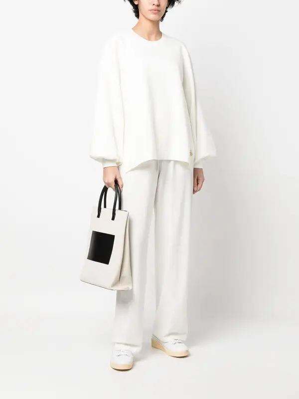 TWINSET Wide-leg Knit Trousers