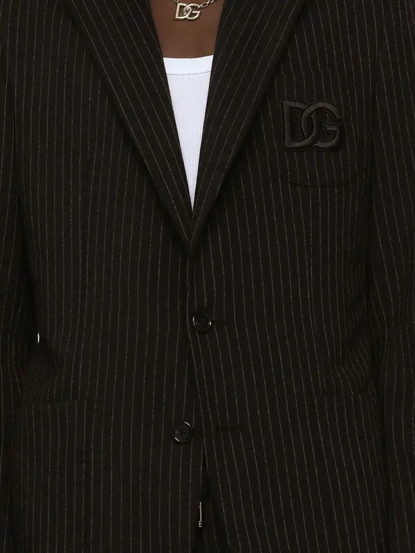 Dolce & Gabbana Portofino Pinstripe Blazer