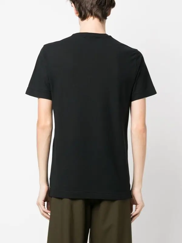ZANONE Basic Short-sleeved T-shirt - Black