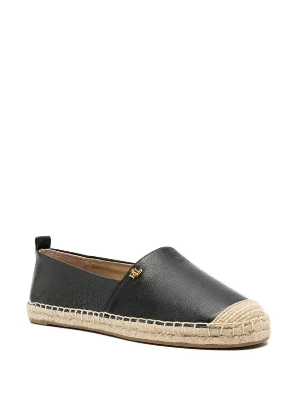 Ralph Lauren Cameryn Leather Espadrilles