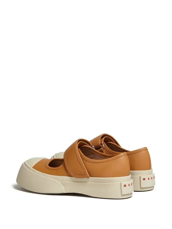 Marni Logo Touch-strap Mary Jane Sneakers