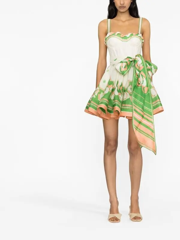 Zimmermann High Tide Flared Dress