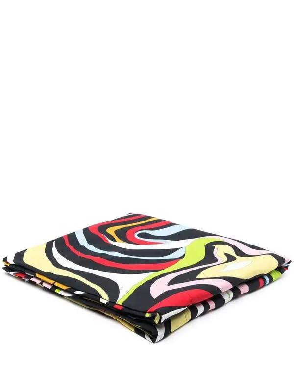 Emilio Pucci Marble-print Beach Towel