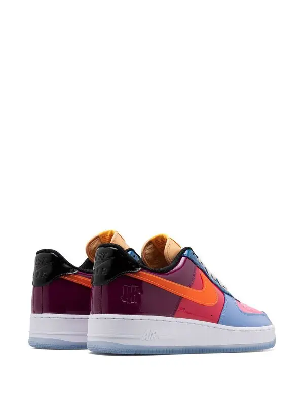 Nike X Undefeated Air Force 1 Low Multi Patent Sneakers - Blue