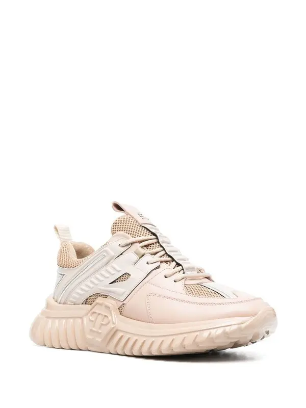 Philipp Plein Runner Lace-up Sneakers - Neutrals
