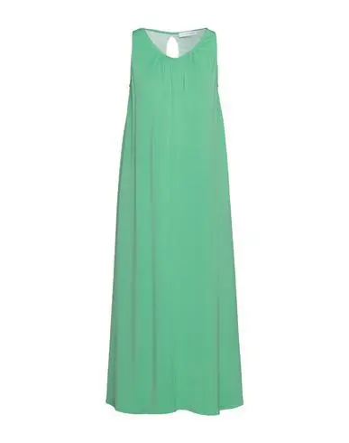 CAFÈNOIR Midi Flared Dress - Green