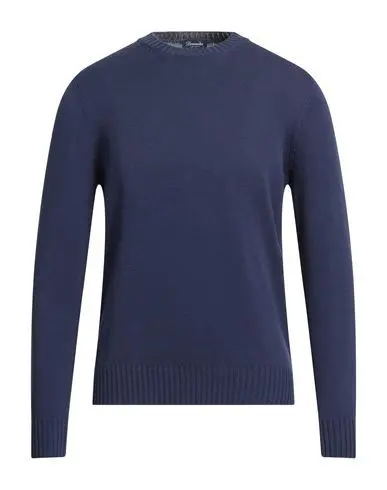 DRUMOHR Cotton Crewneck Sweater - Navy
