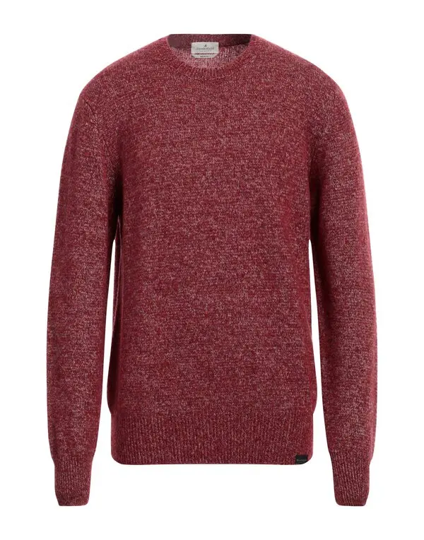 BROOKSFIELD Crewneck Sweater - Burgundy