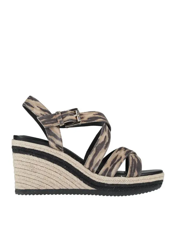 Geox Espadrille Wedge Sandals
