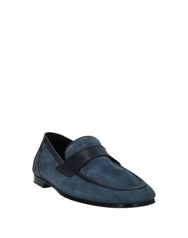 Dolce & Gabbana Loafers In Leather - Blue