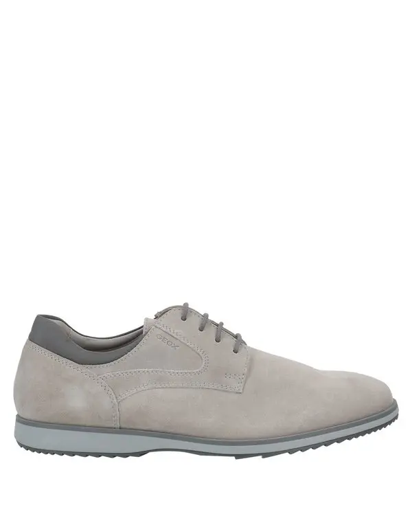 Geox Lace-up Derby Shoes - Grey