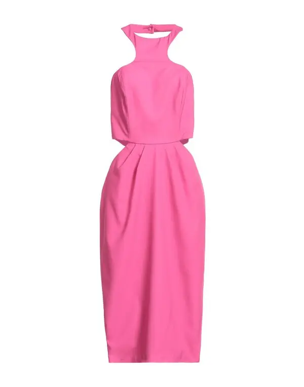 LES BOURDELLES DES GARÇONS Midi Bodycon Dress - Pink