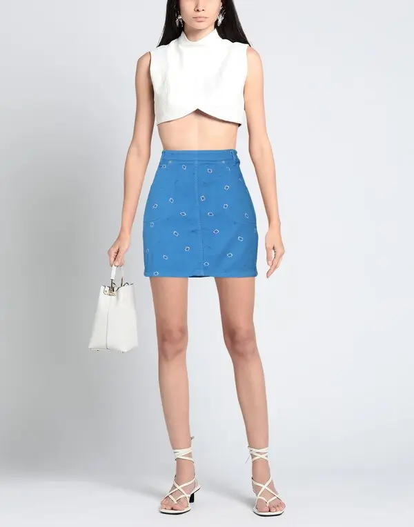 Kenzo Denim Flared Skirt