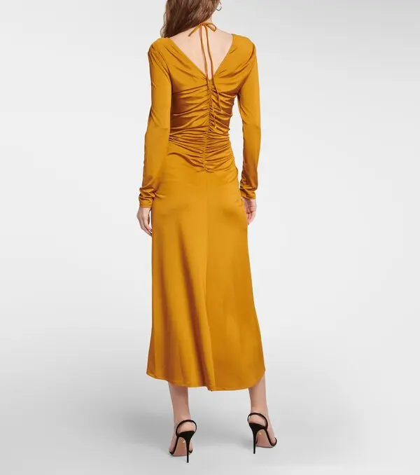 Veronica Beard Gibert Jersey Midi Dress