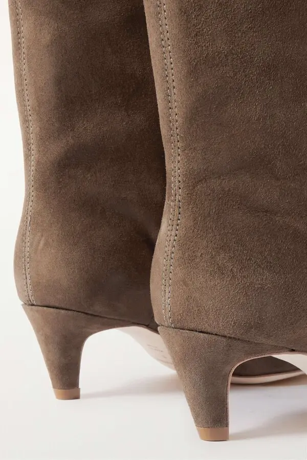 REFORMATION Remy Suede Knee Boots