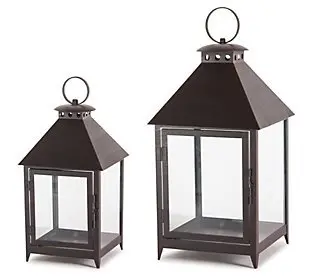 MELROSE Iron Metal Lantern - One-color
