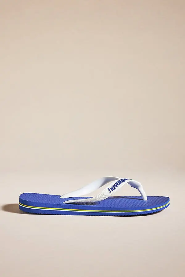 Havaianas Brazil Logo Sandals - Blue