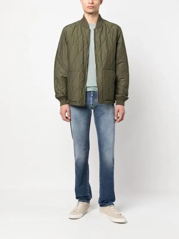 Fedeli Crew Neck Jumper - Green