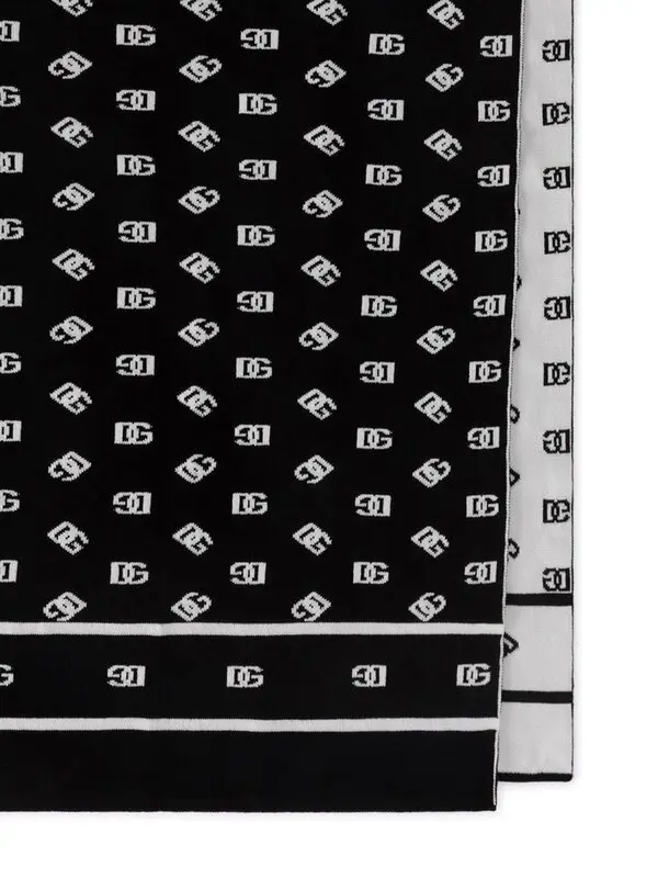 Dolce & Gabbana Dg Monogram Jacquard Scarf