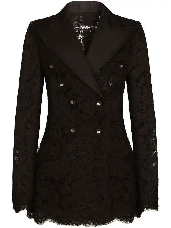Dolce & Gabbana Turlington Lace Blazer