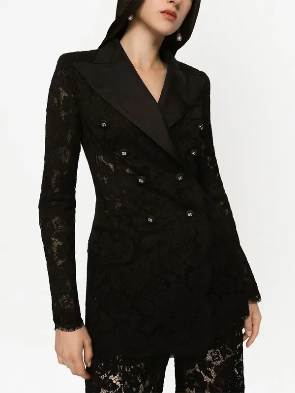 Dolce & Gabbana Turlington Lace Blazer
