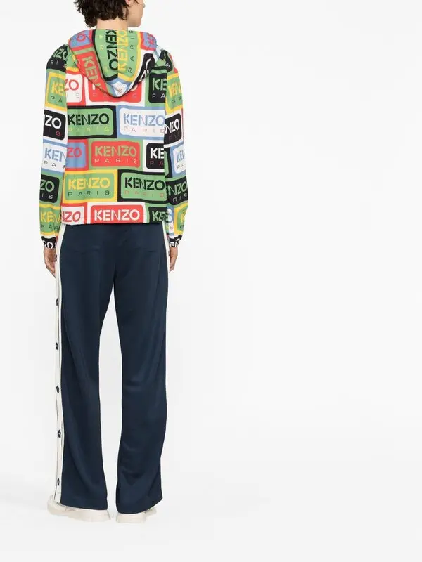 Kenzo Logo-print Hooded Jacket