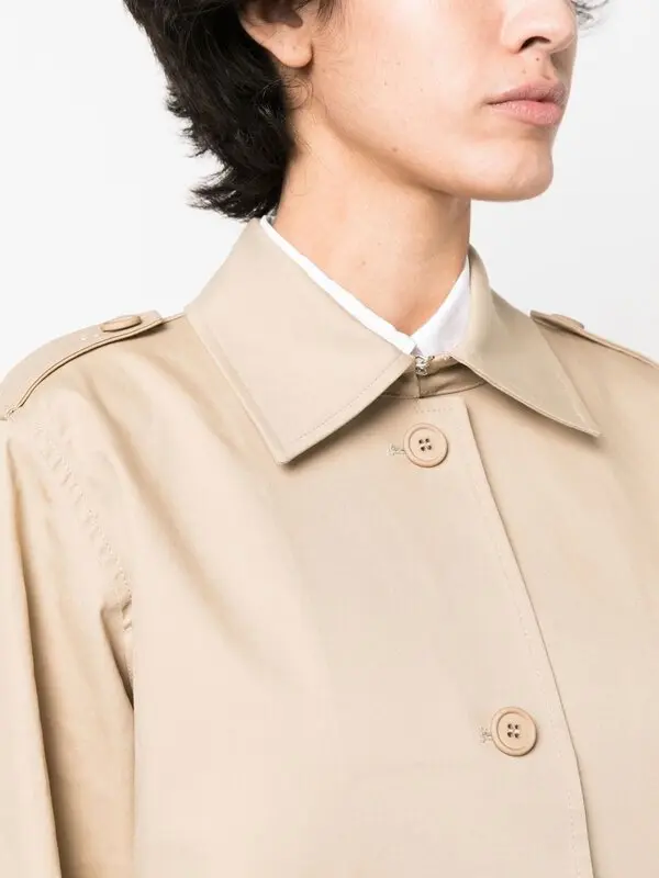 A.p.c. Single-breasted Midi Coat