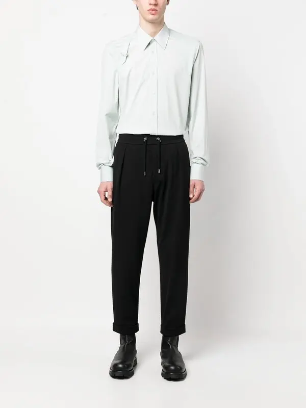 Balmain Drop-crotch Cropped Trousers