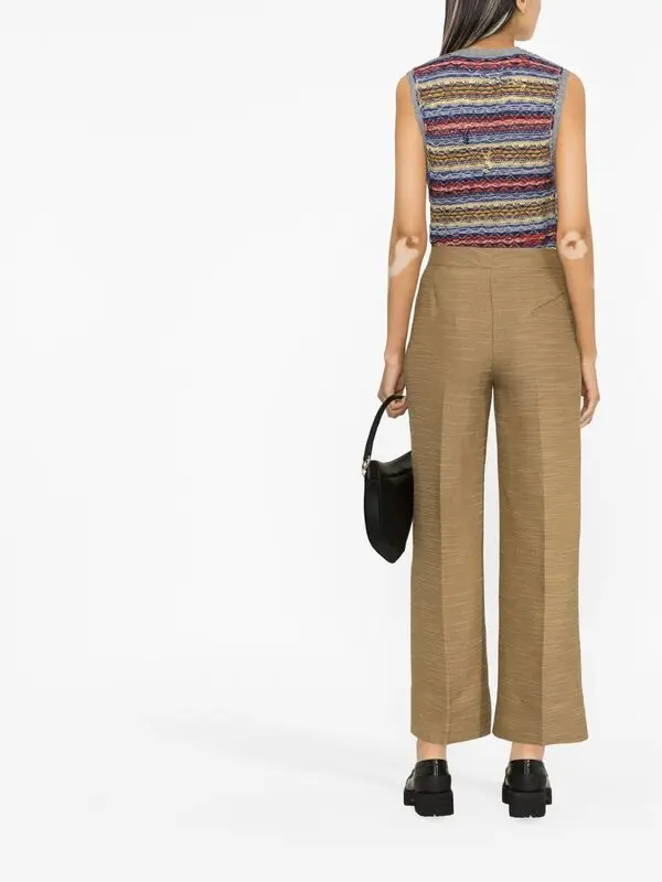 GANNI Tailored Straight-leg Trousers