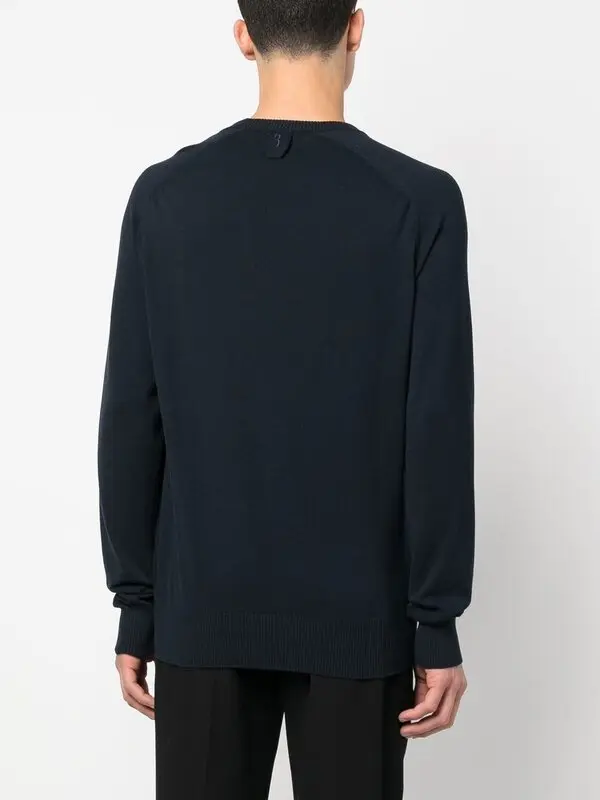 BILLIONAIRE Round-neck Cotton Jumper