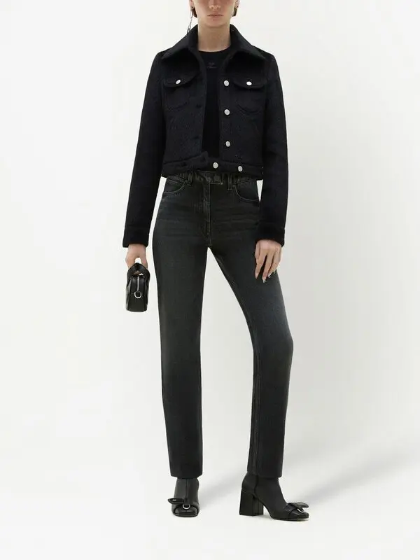 COURREGES Straight-leg Denim Trousers