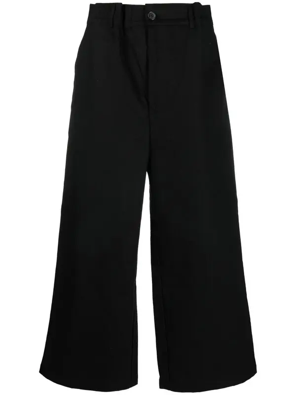 YUIKI SHIMOJI High-waisted Wide-leg Trousers
