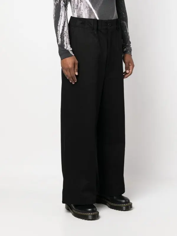 YUIKI SHIMOJI High-waisted Wide-leg Trousers